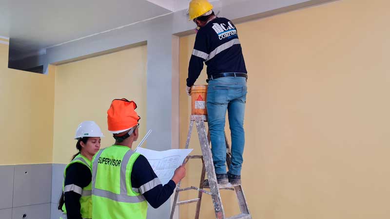 Terminación y acabado de edificaciones | C&C Company SAC - Constructores